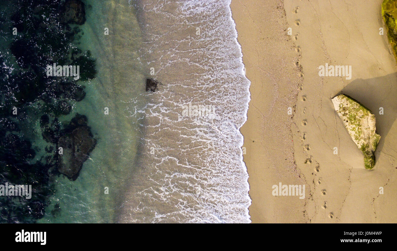 Shore of Pacific Ocean in California Stock Photo - Alamy