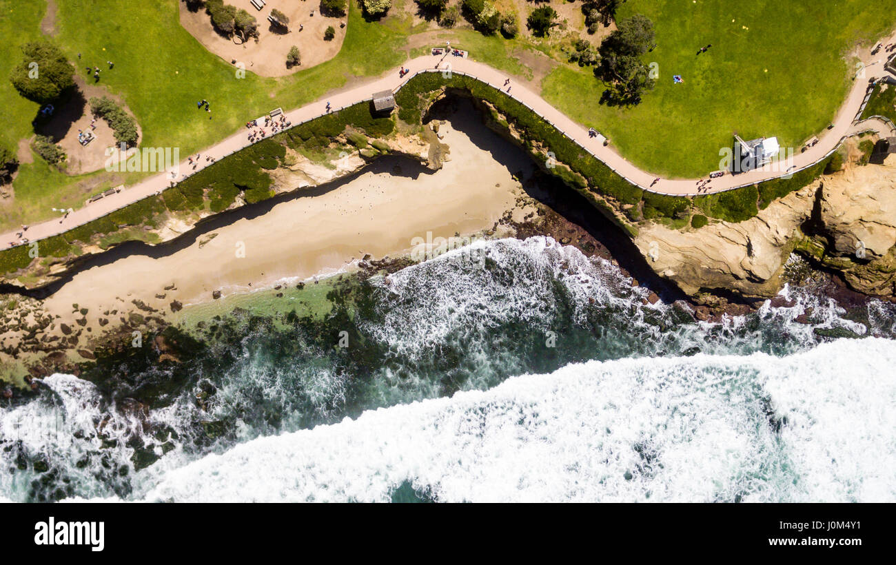 Shore of Pacific Ocean in California Stock Photo - Alamy