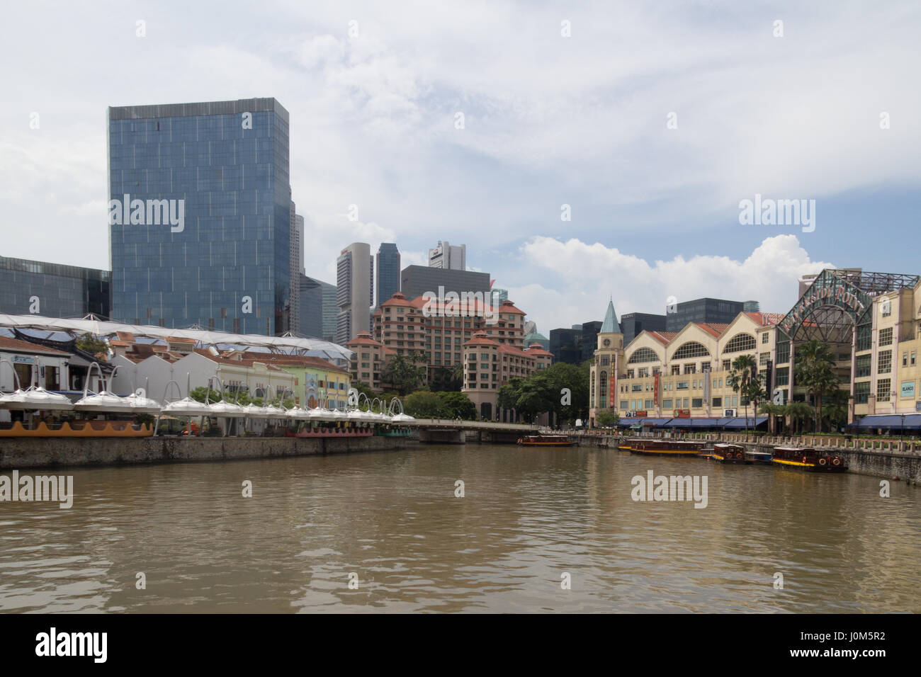 Clarke Quay and Riverside Point on the Singapore river Stock Photo - Alamy