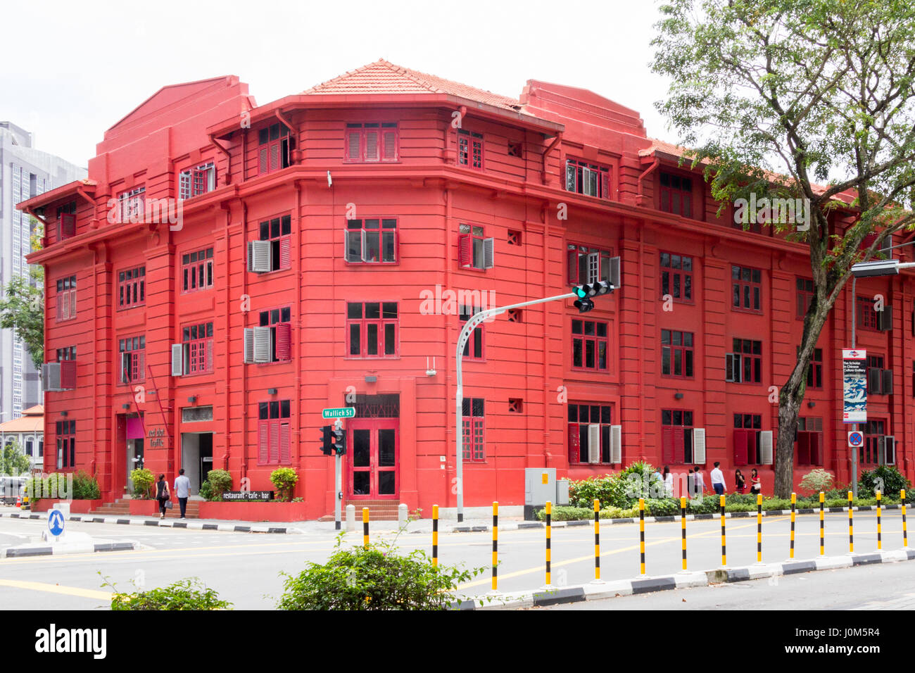 The Red Dot Traffic building, Maxwell road, Tanjong Pagar, Singapore ...