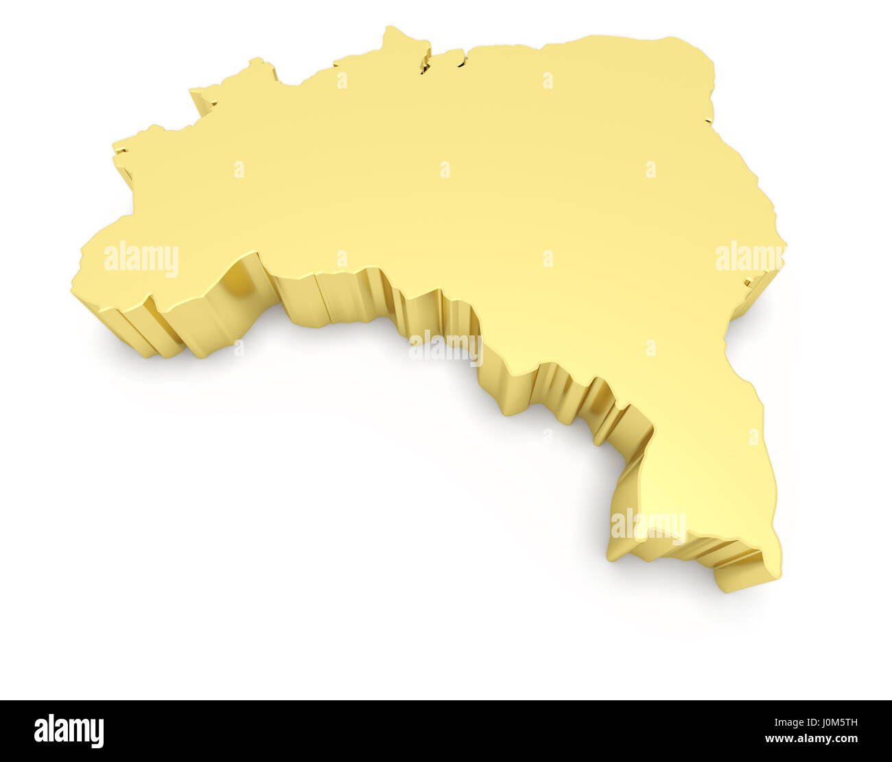 Brazil relief map hi-res stock photography and images - Alamy