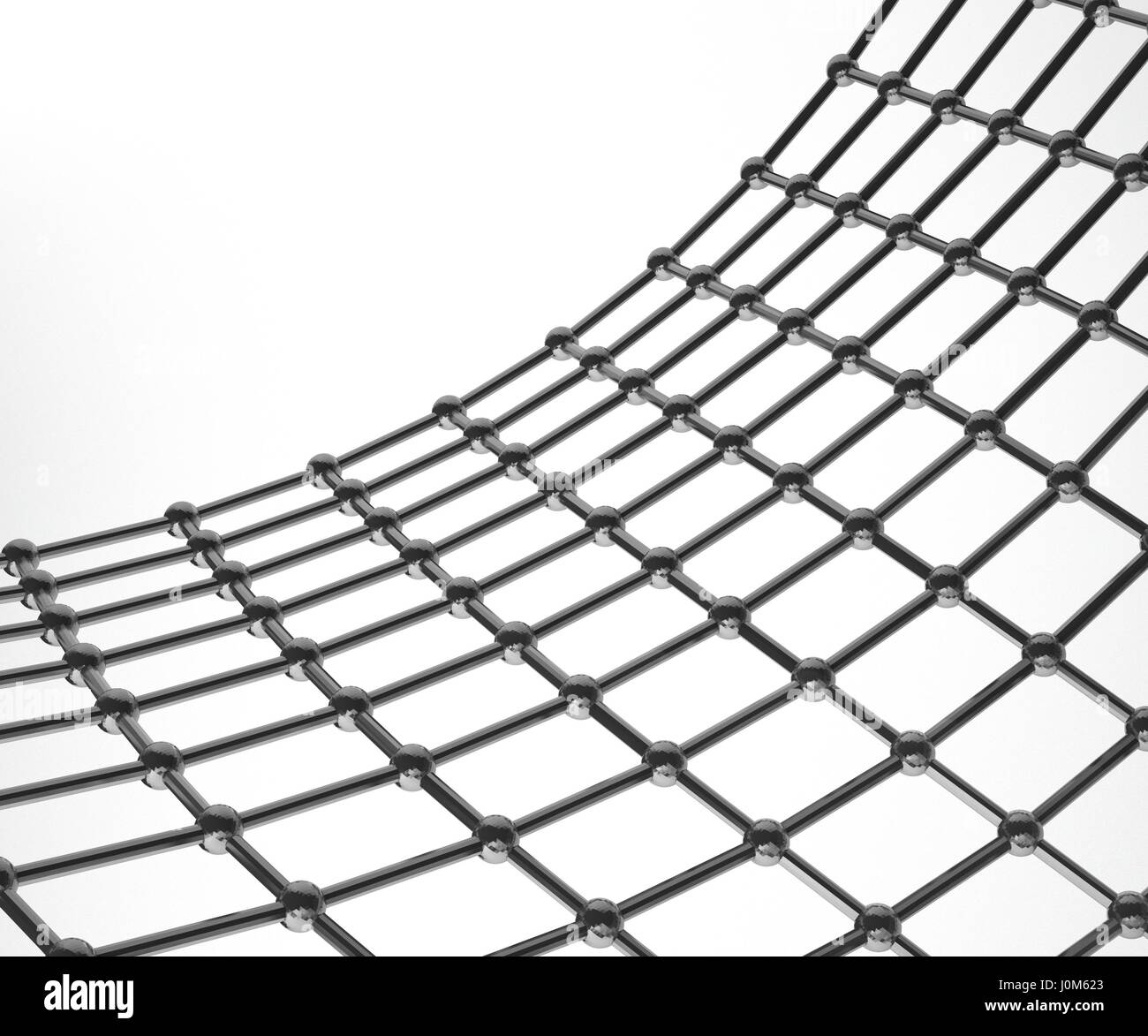 Connection Pin network on social media, 3d rendering communication ...