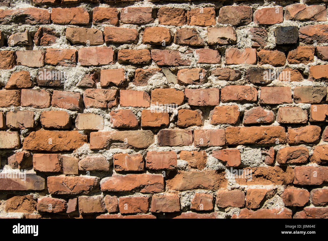 Old red brick texture, abstract background Stock Photo - Alamy