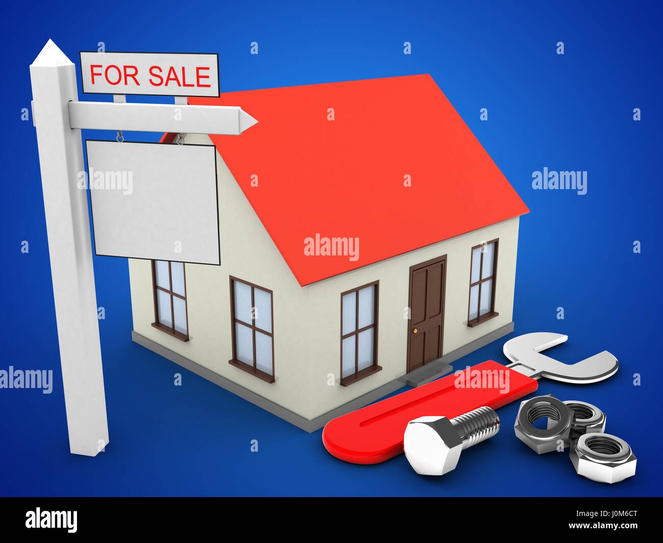 Generic house for sale sign hi-res stock photography and images - Alamy