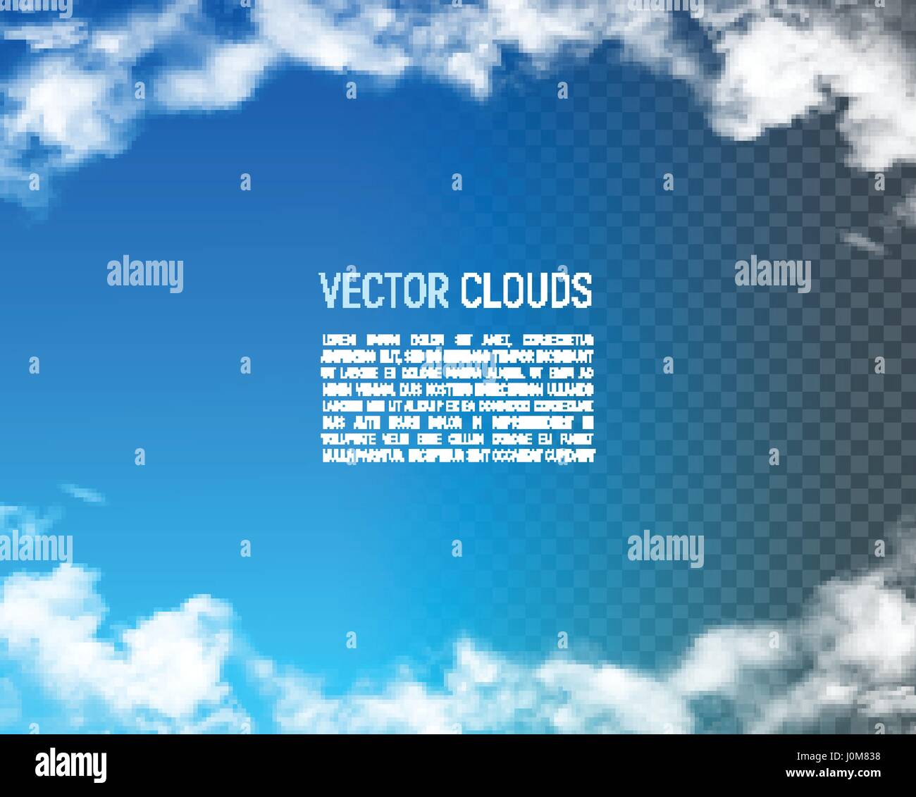 Frame with clouds Stock Vector Image & Art - Alamy