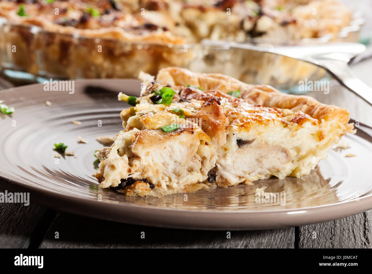Chicken tart hi-res stock photography and images - Alamy