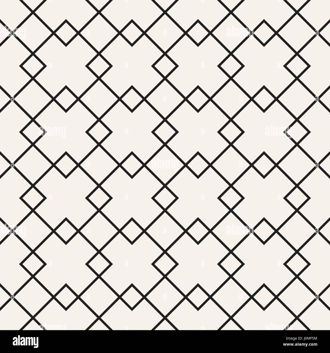Vector Seamless Line Grid Pattern. Abstract Geometric Background Design ...