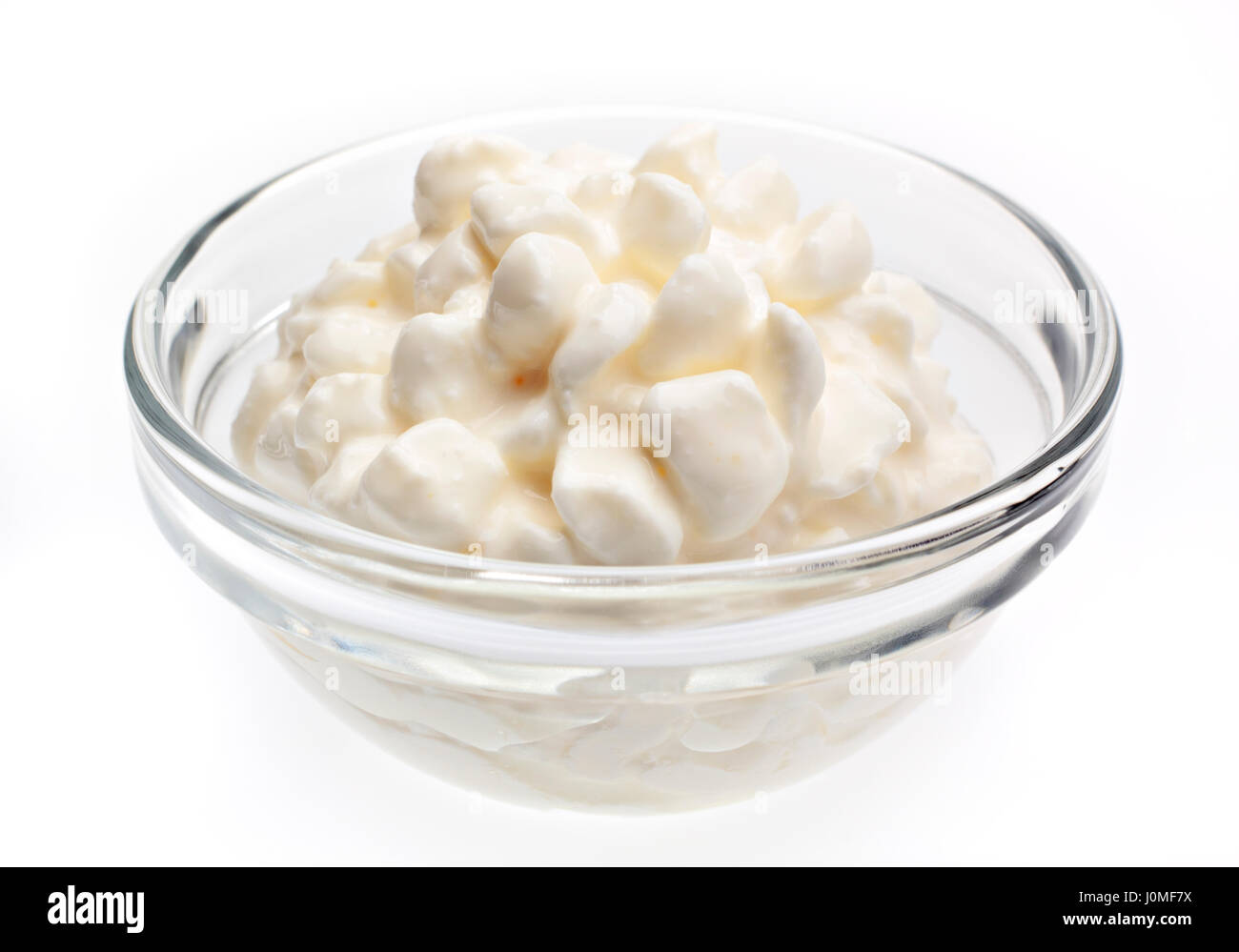 Cheese in glass bowl hi-res stock photography and images - Alamy