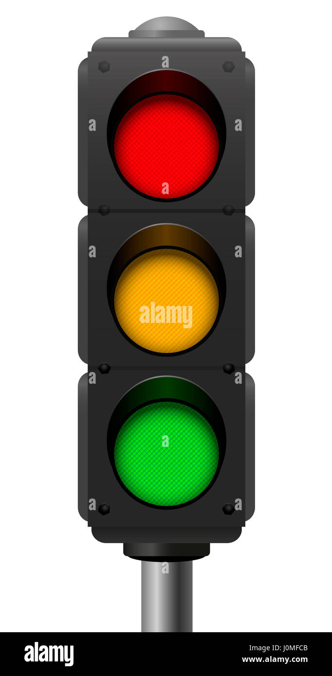 Traffic Light Red And Green