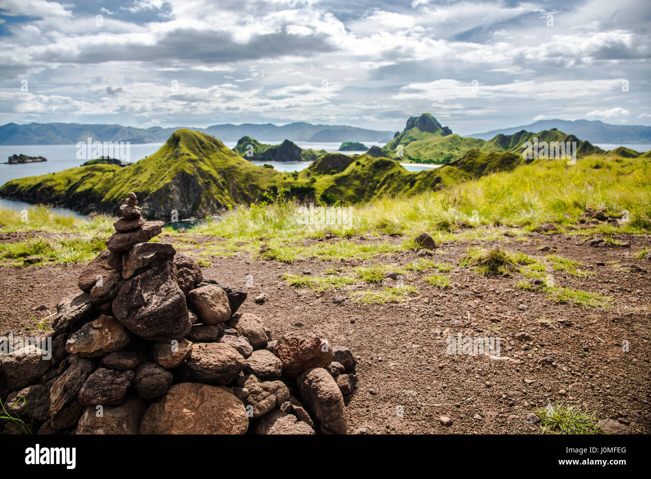 Padar island hi-res stock photography and images - Alamy
