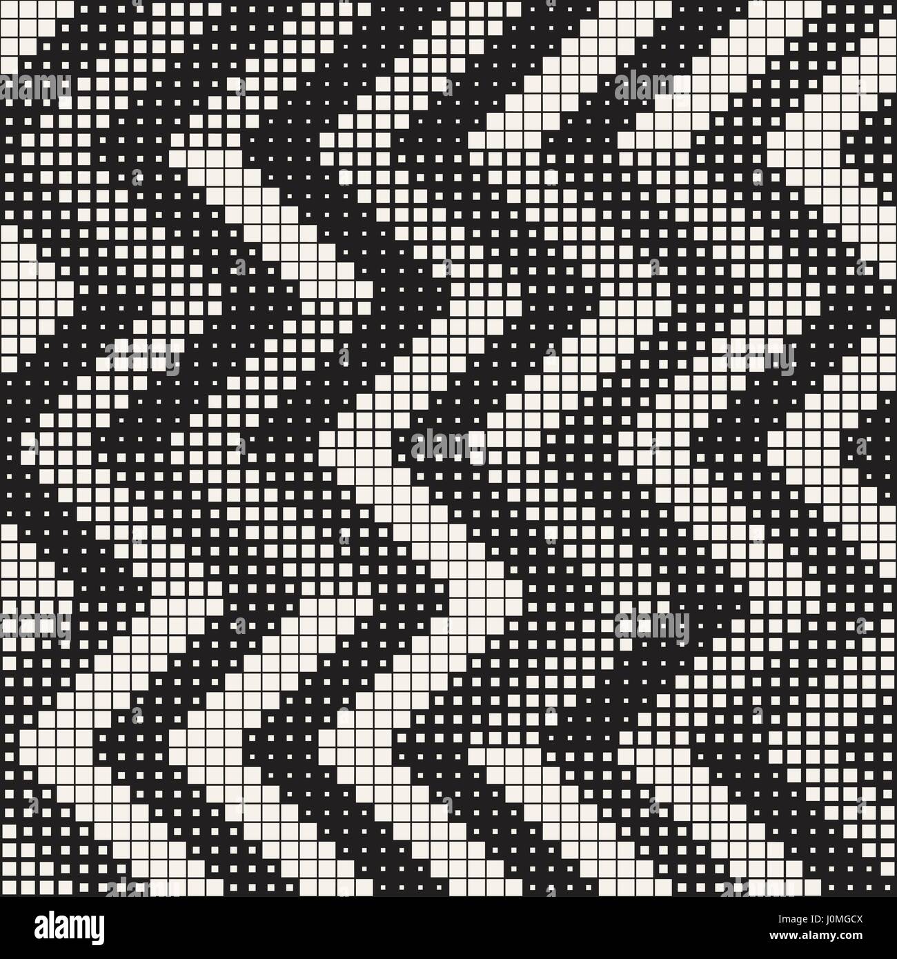 Seamless Irregular Geometric Pattern. Abstract Black and White Modern ...