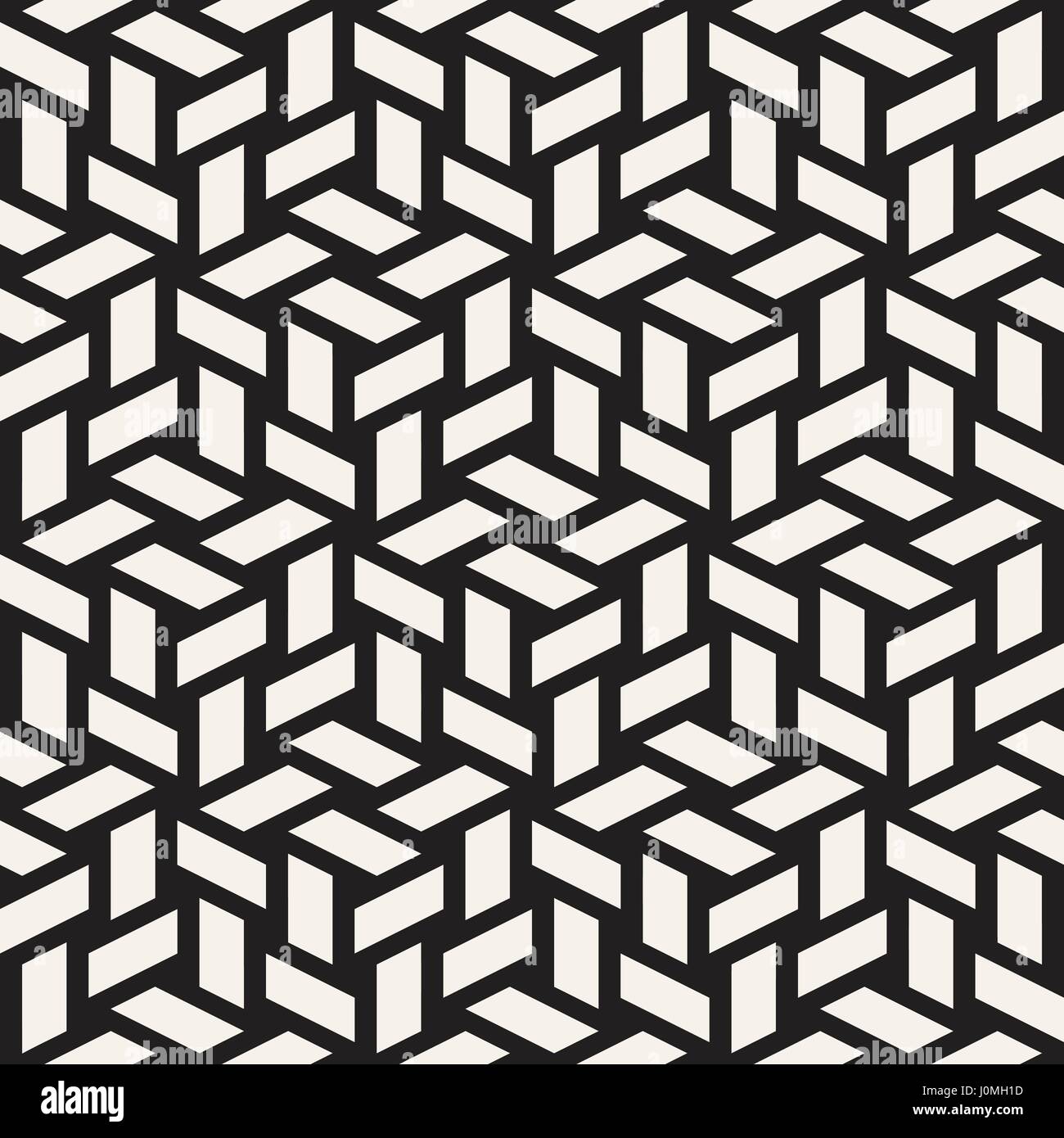 Cubic Grid Tiling Endless Stylish Texture. Abstract Geometric ...