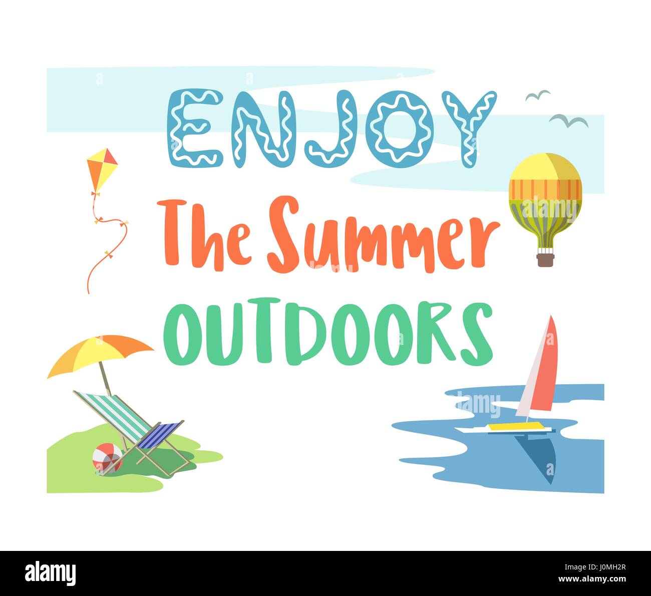 Summer season picnic Cut Out Stock Images & Pictures - Alamy