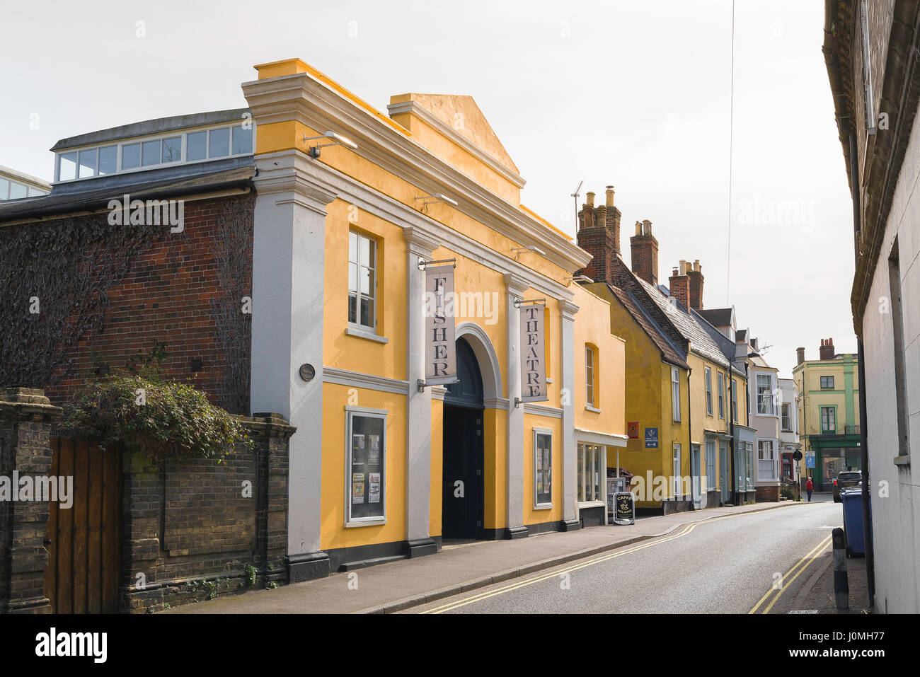 Bungay Suffolk UK, the Fisher Theatre in the Suffolk town of Bungay ...