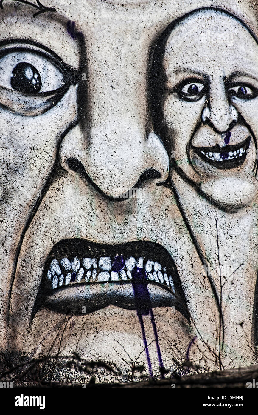 Satanic graffiti hi-res stock photography and images - Alamy