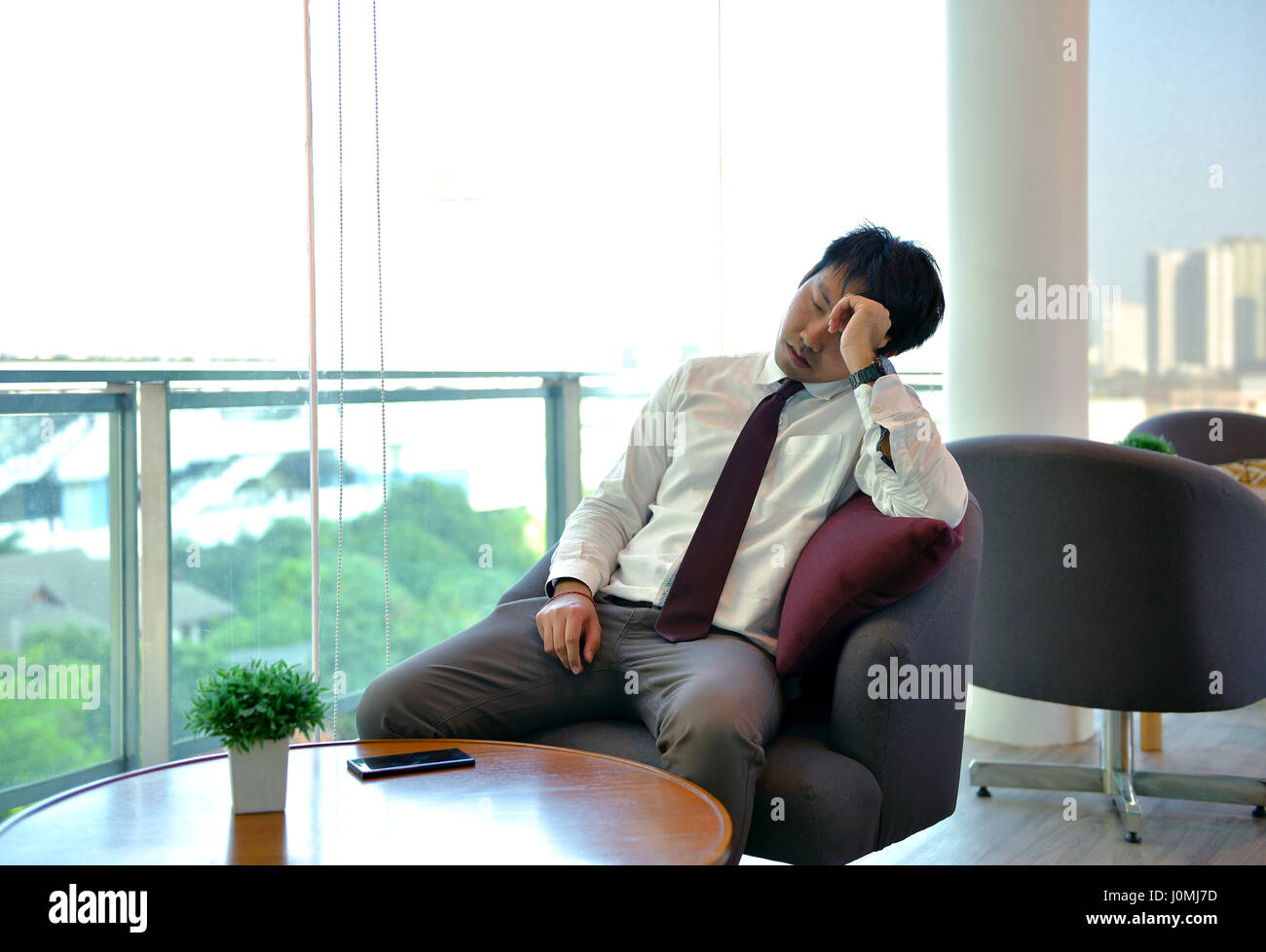 Worker taking a nap hi-res stock photography and images - Alamy
