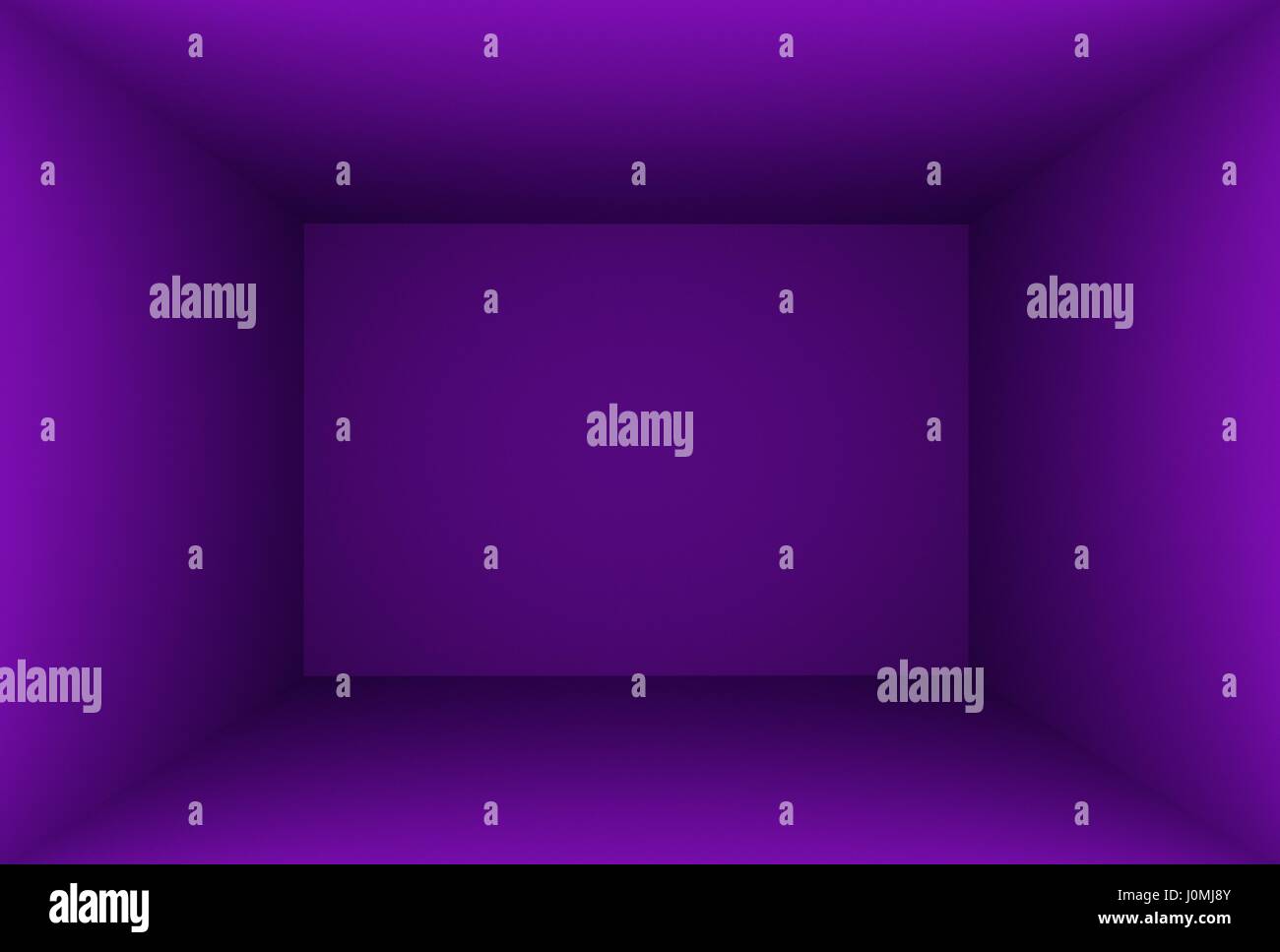 3D Rendering purple Empty room, illustration Stock Photo - Alamy