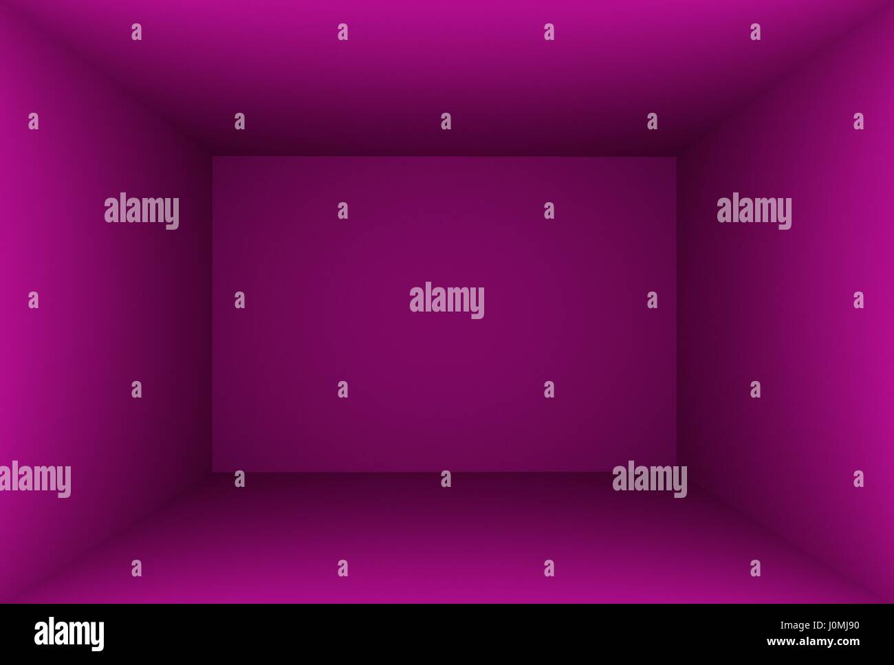 3D Rendering pink Empty room, illustration Stock Photo - Alamy