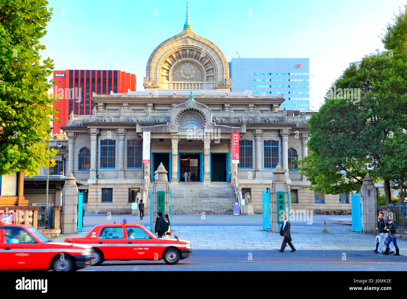 Tsukiji Hongan-ji Temple Tokyo Japan Stock Photo - Alamy