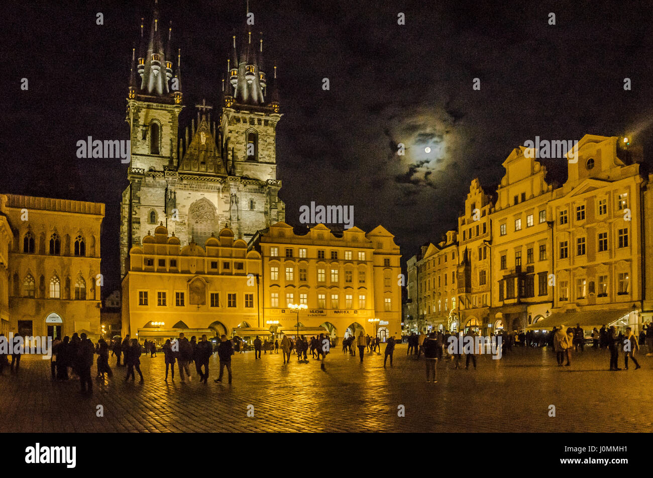 Old Town Square is a historic square in the Old Town quarter of Prague ...