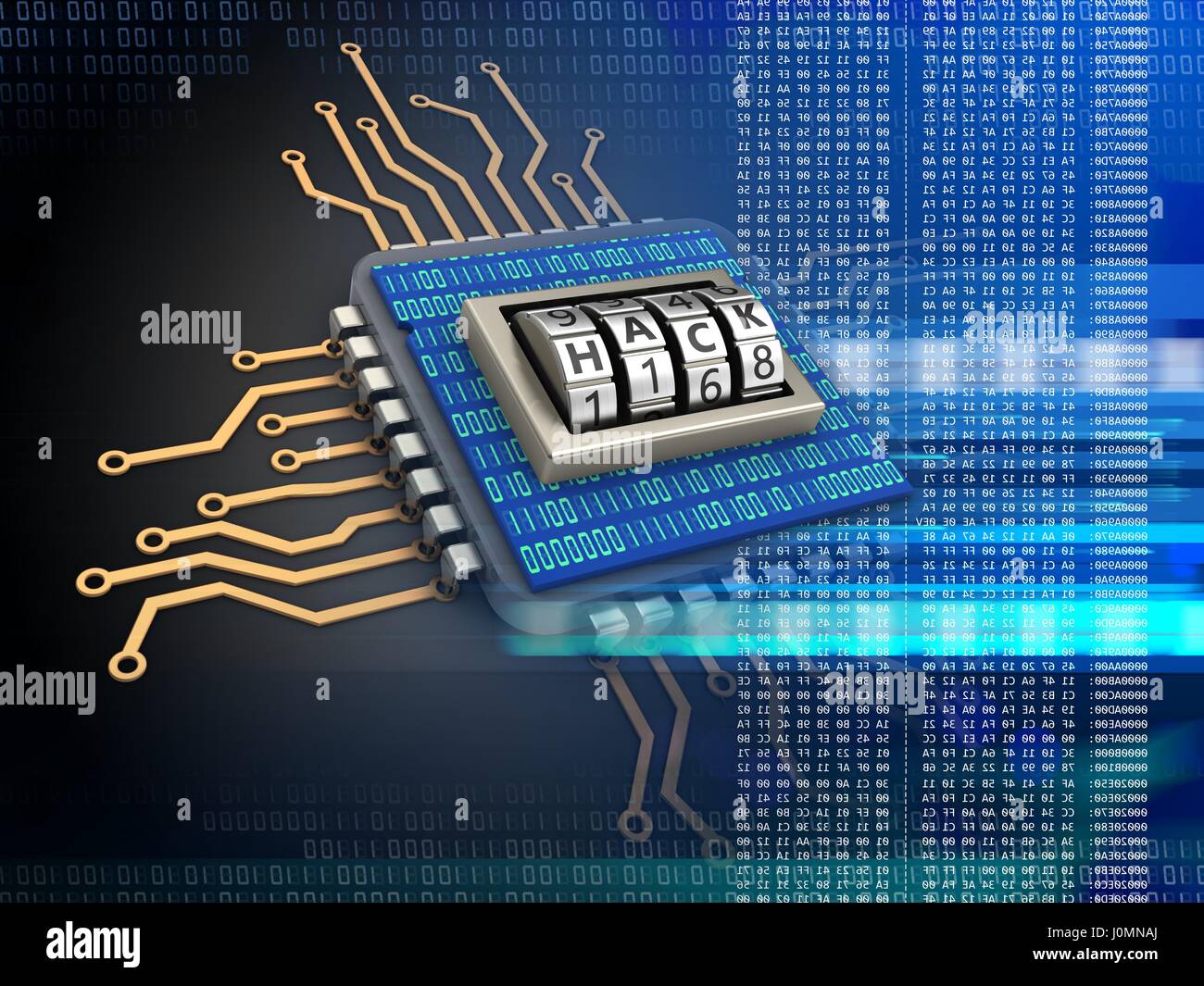 3d illustration of modern computer chip processor Stock Photo - Alamy