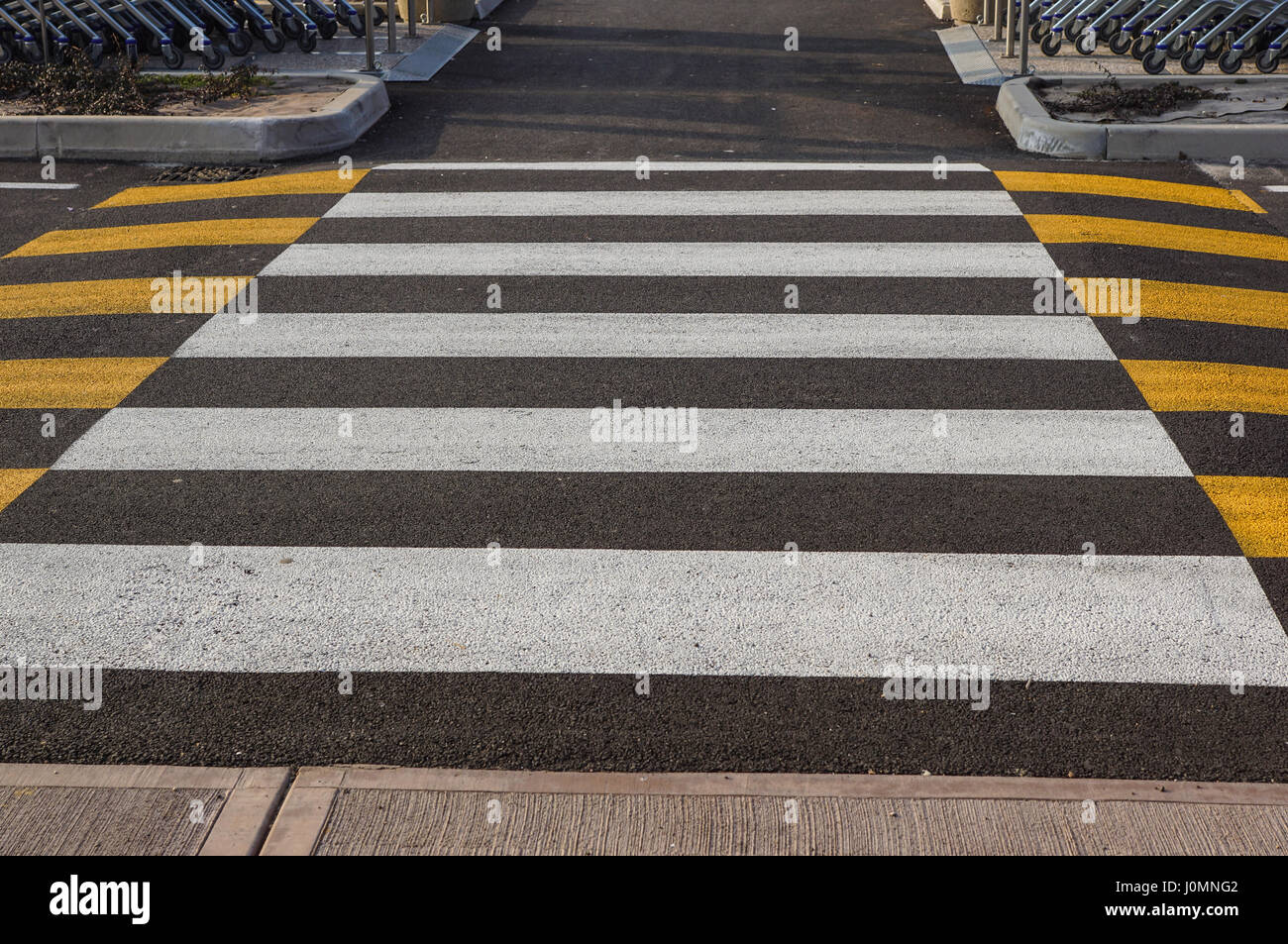 Zebra walk way hi-res stock photography and images - Alamy