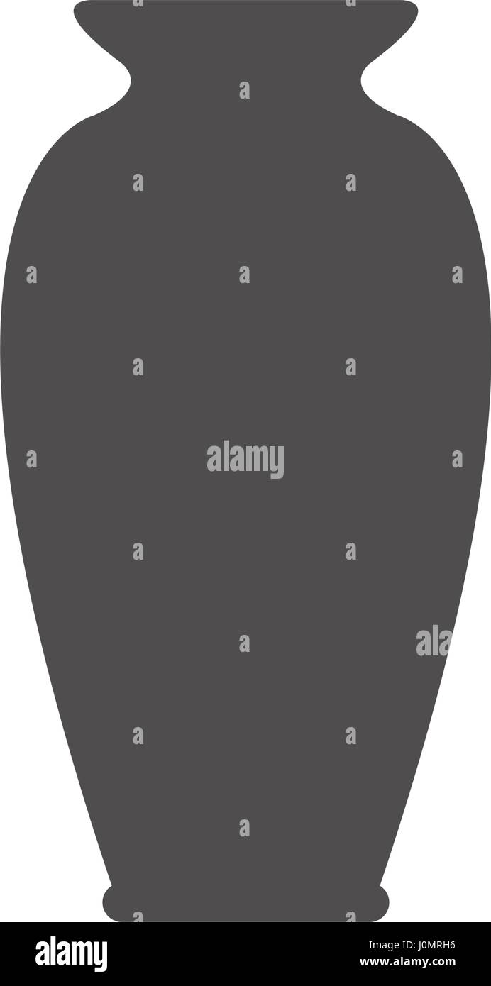 ceramic vase icon in vector on white background Stock Vector Image ...