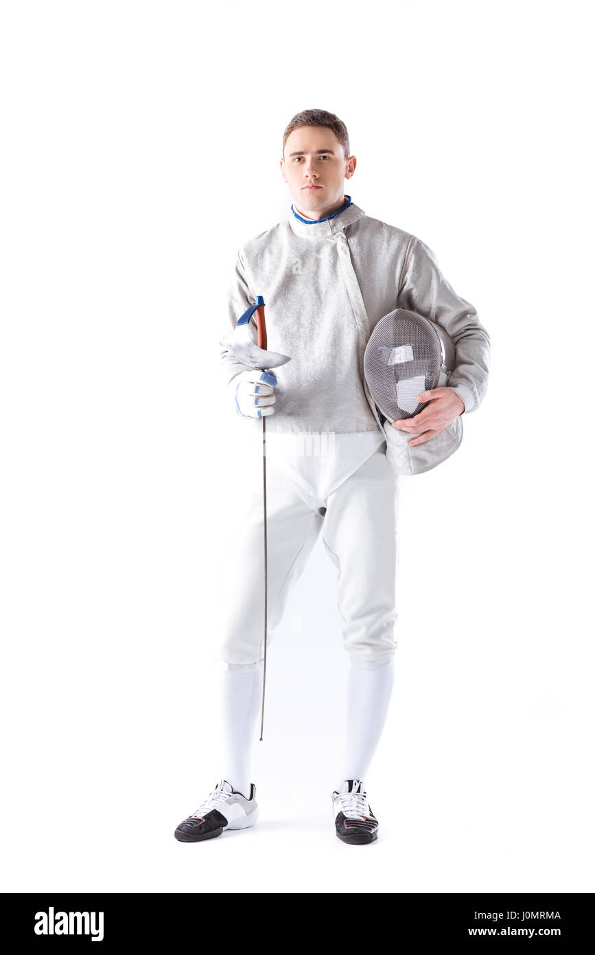 Man holding in hands sport Cut Out Stock Images & Pictures - Alamy