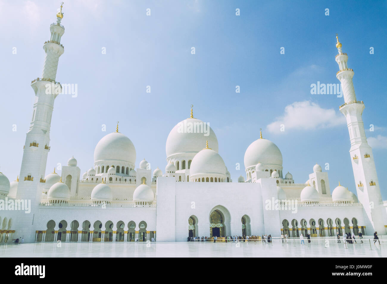 Sheikh Zayed Mosque in UAE Stock Photo - Alamy