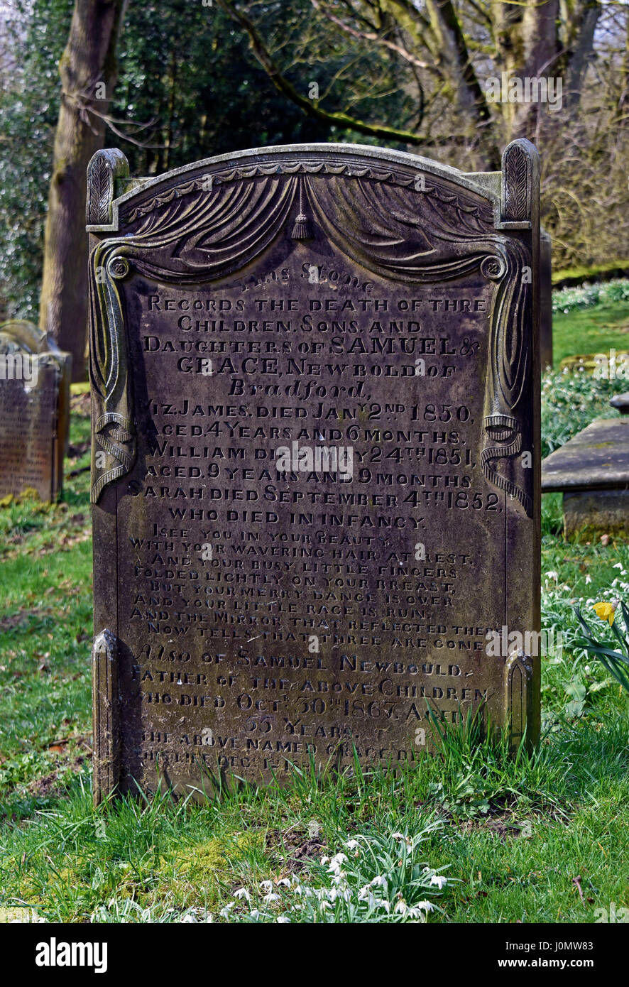 Victorian gravestone. Church of Saint Michael and Saint Lawrence ...
