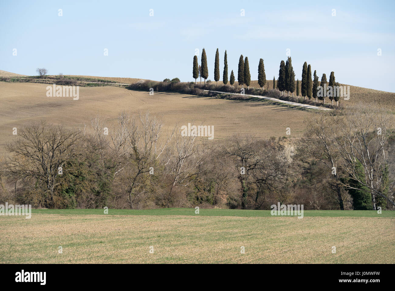 View over rural Tuscany, Italy Stock Photo - Alamy