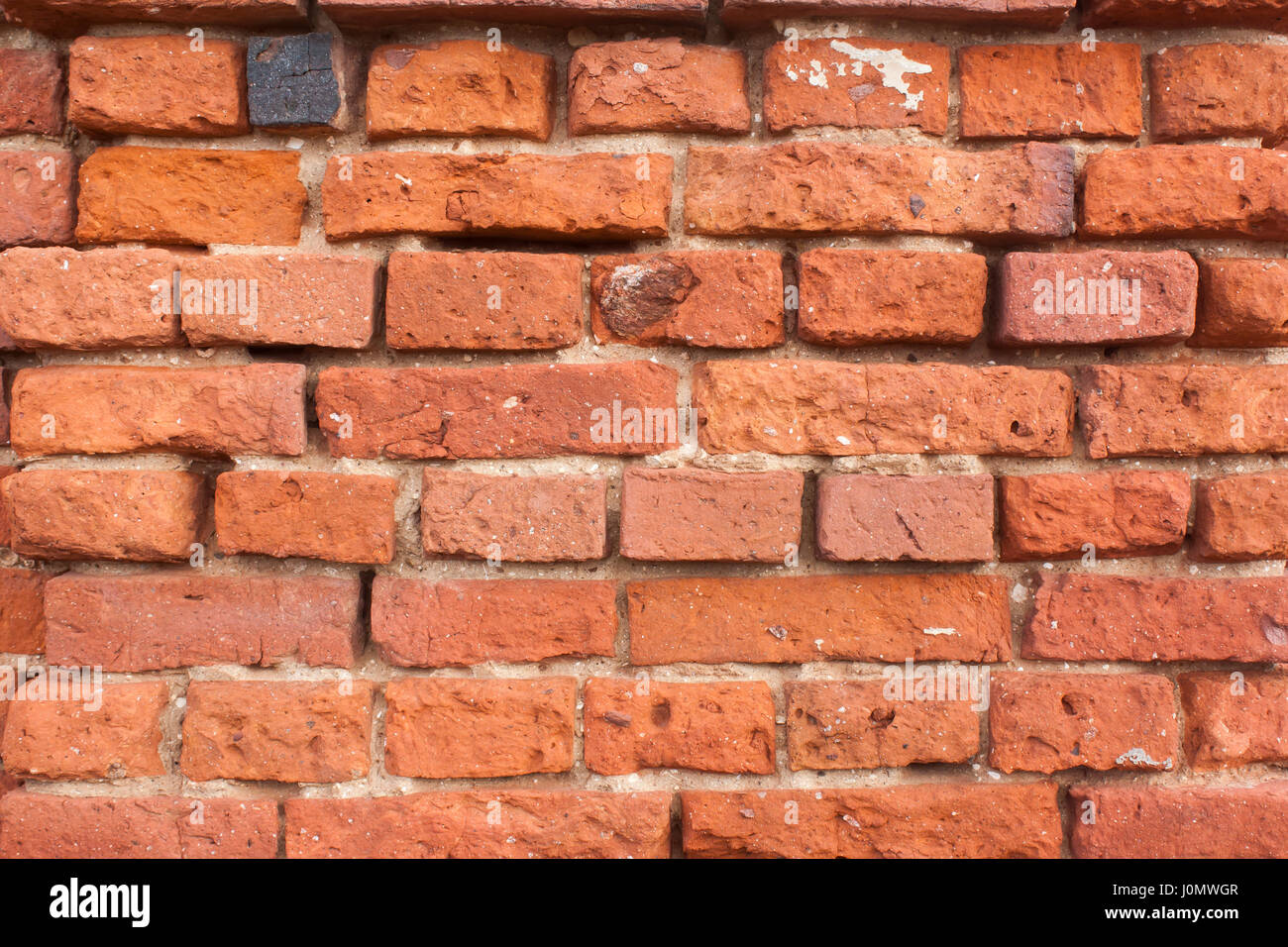 texture of aged red brick wall Stock Photo - Alamy