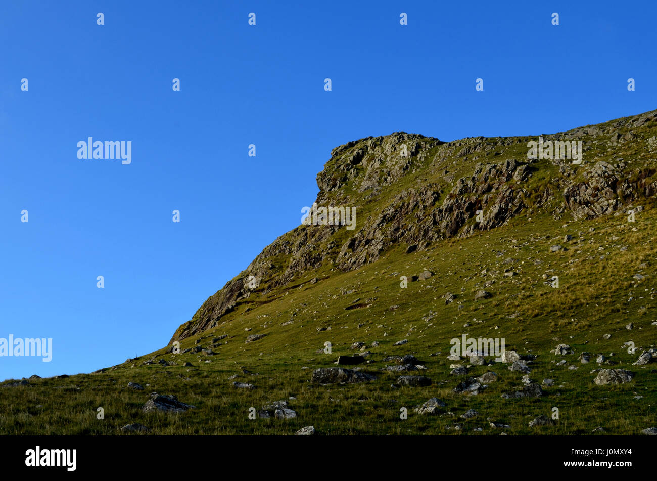 Scotland's landscape with rocks and rolling hills Stock Photo - Alamy