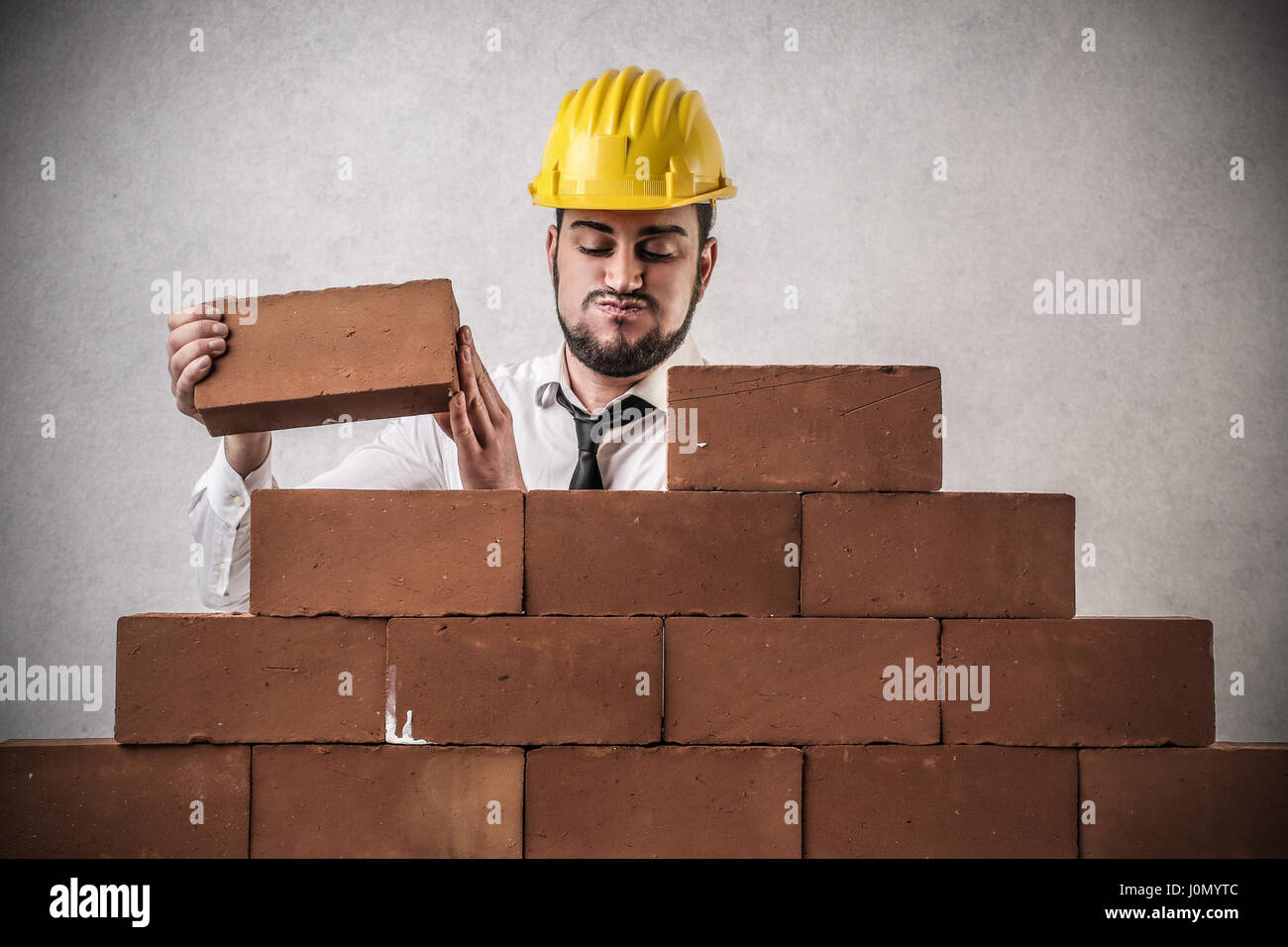 Construction building wall Stock Photo - Alamy