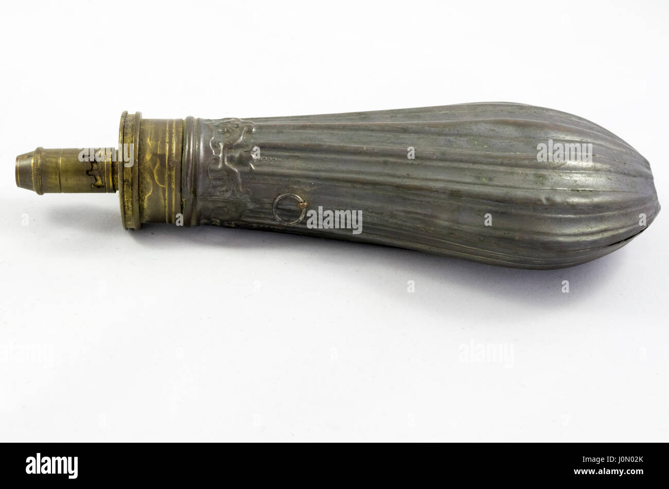 Black Powder flask Stock Photo - Alamy