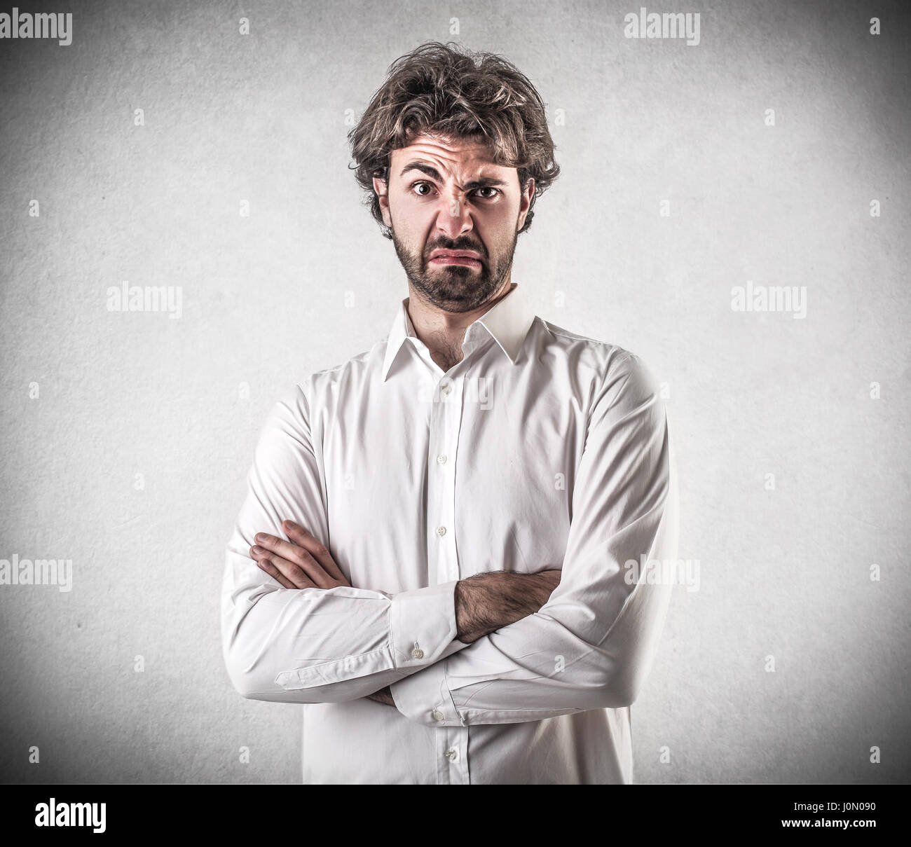 Doubtful businessman hi-res stock photography and images - Alamy
