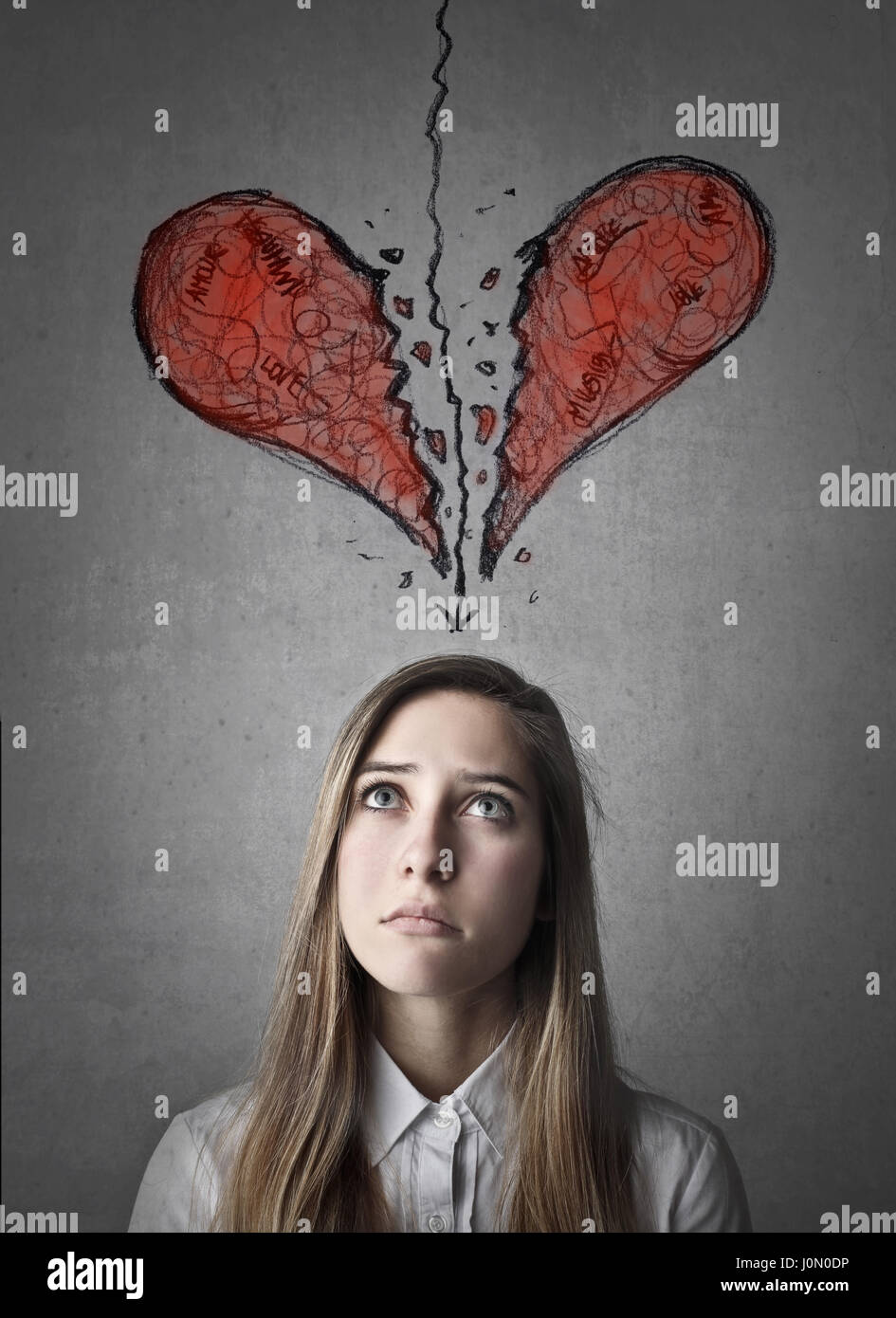 Rupture heart hi-res stock photography and images - Alamy