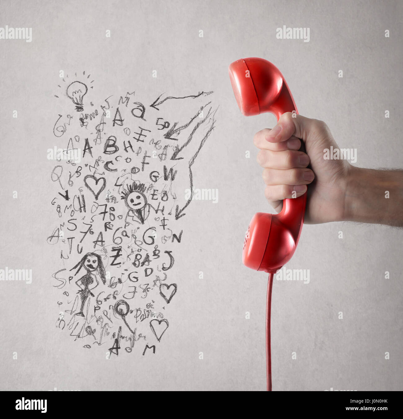 Call letters hi-res stock photography and images - Alamy