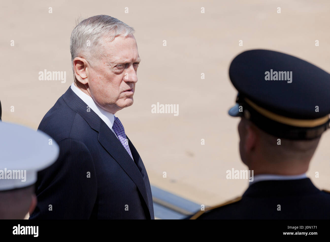 US Defense Secretary Jim Mattis at the Pentagon - Washington, DC USA ...