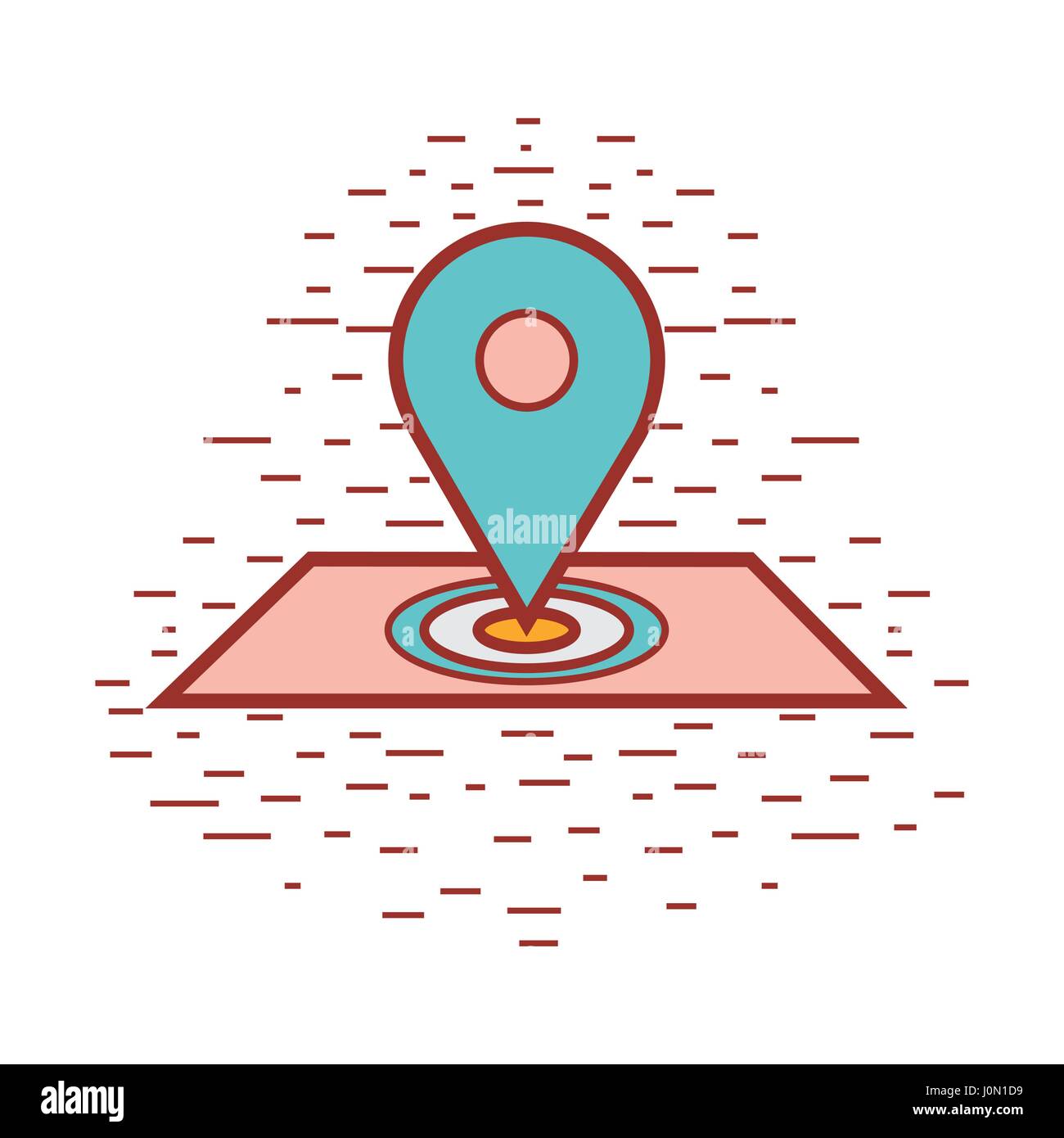 map symbol to delivery services Stock Vector Image & Art - Alamy