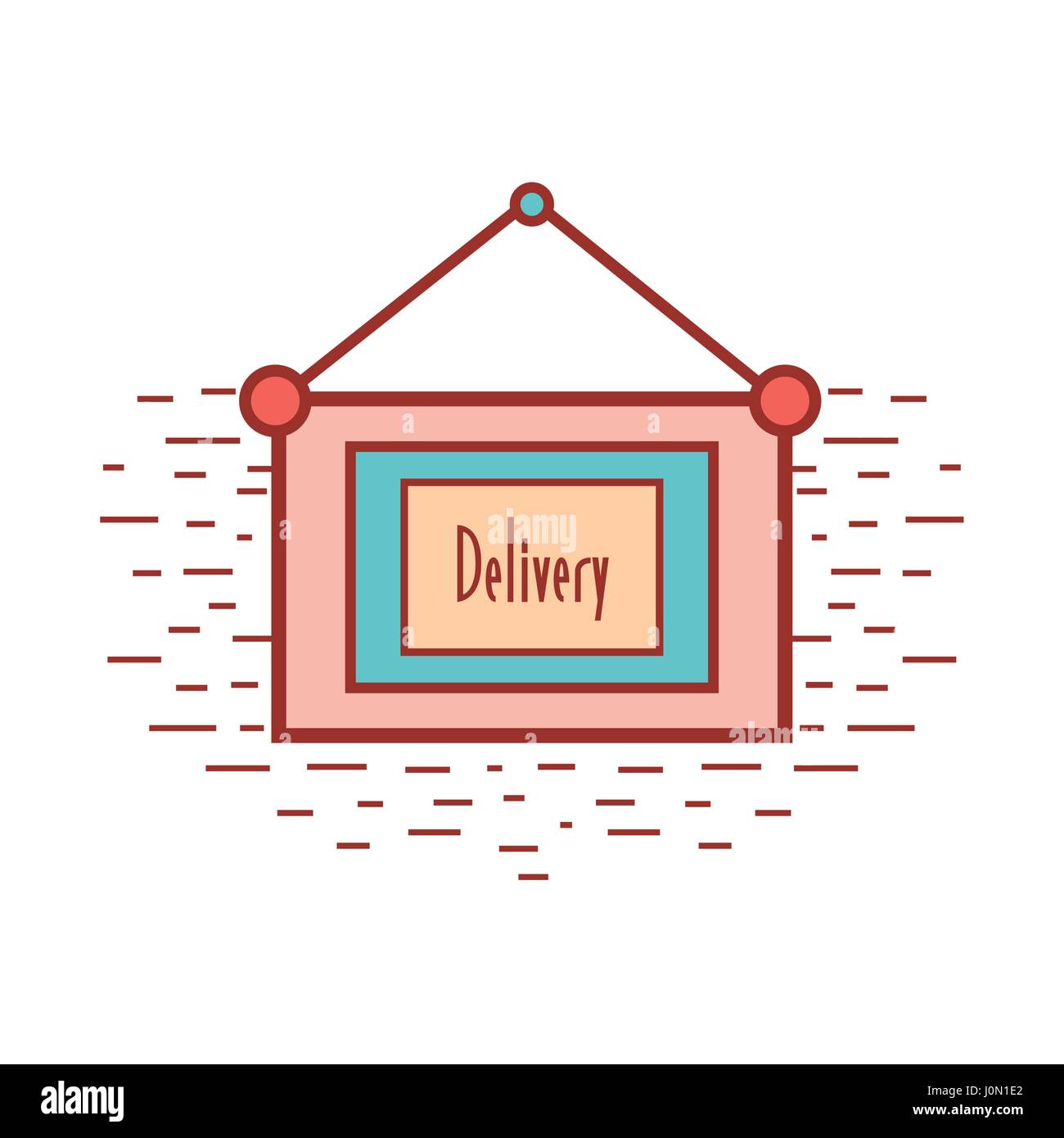 Delivery notice Stock Vector Images - Alamy