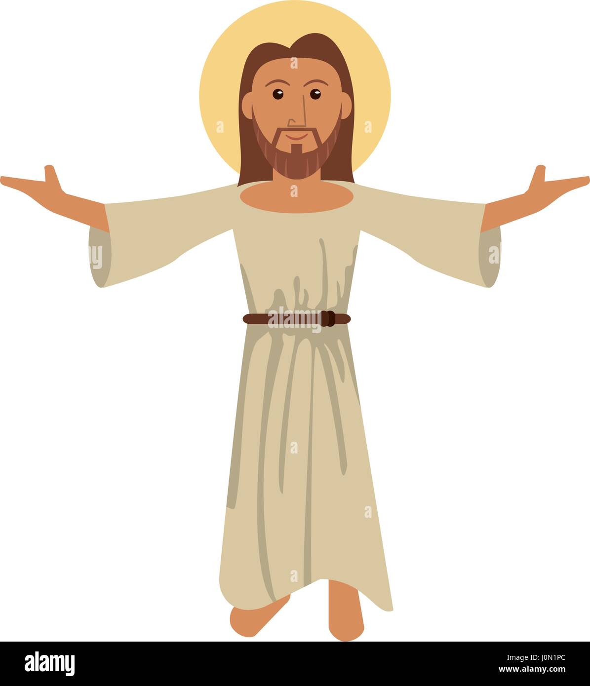 jesus christ blessed faith image Stock Vector Image & Art - Alamy