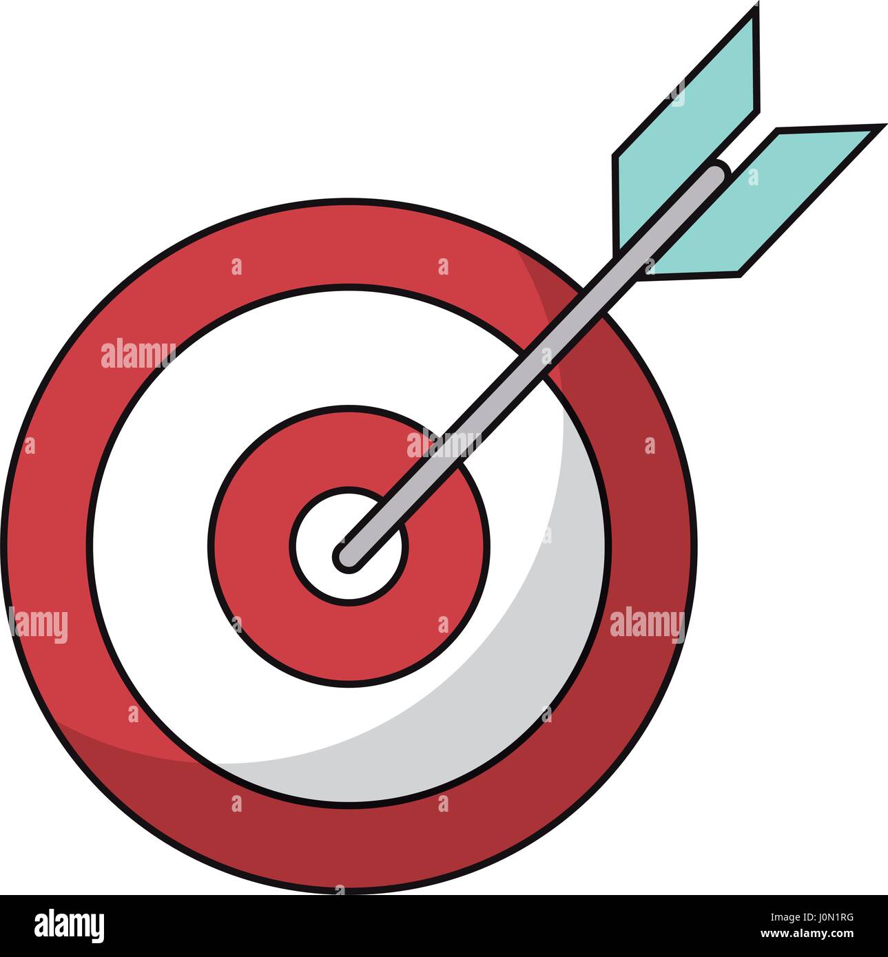 Blank archery target hi-res stock photography and images - Alamy