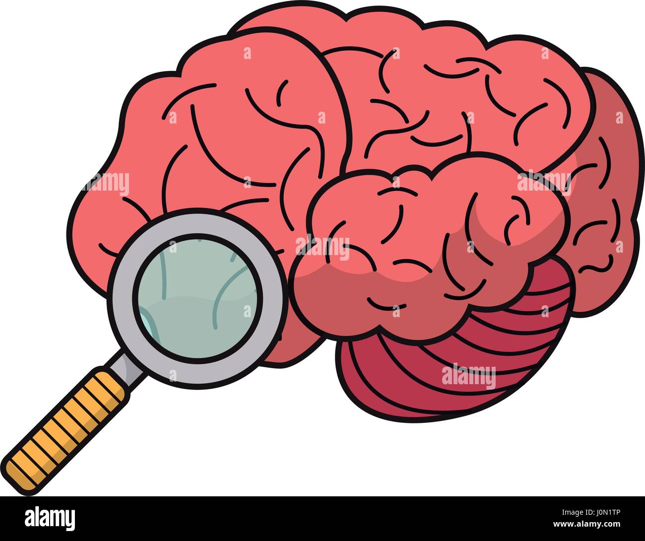 brain search idea discovery Stock Vector Image & Art - Alamy