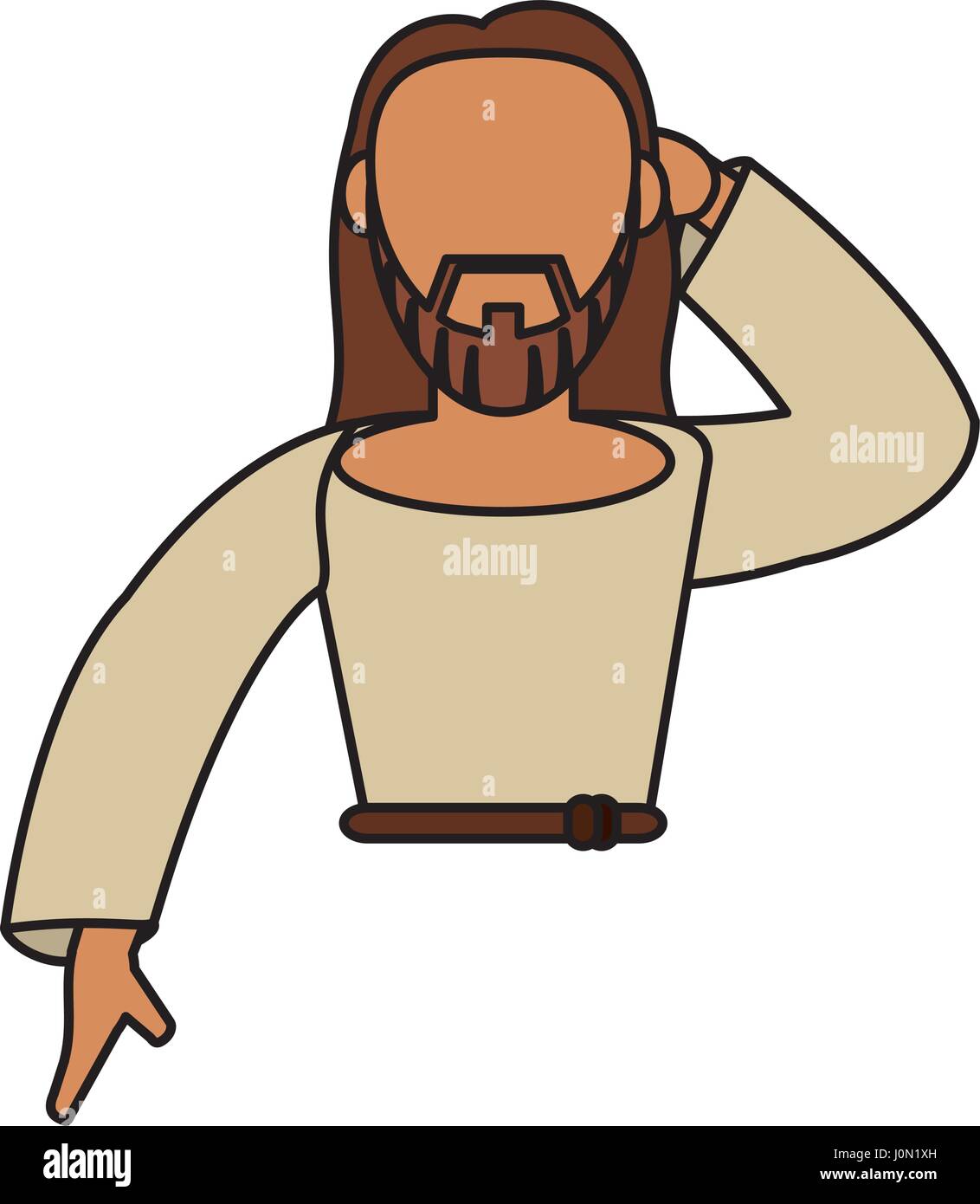 jesus christ catholic blessed spirituality Stock Vector Image & Art - Alamy