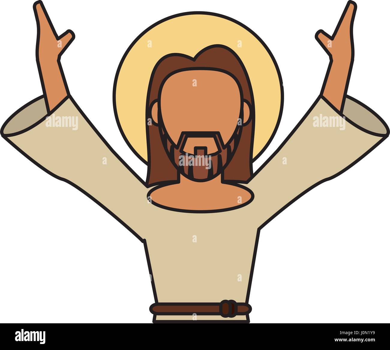 jesus christ catholic blessed spirituality Stock Vector Image & Art - Alamy