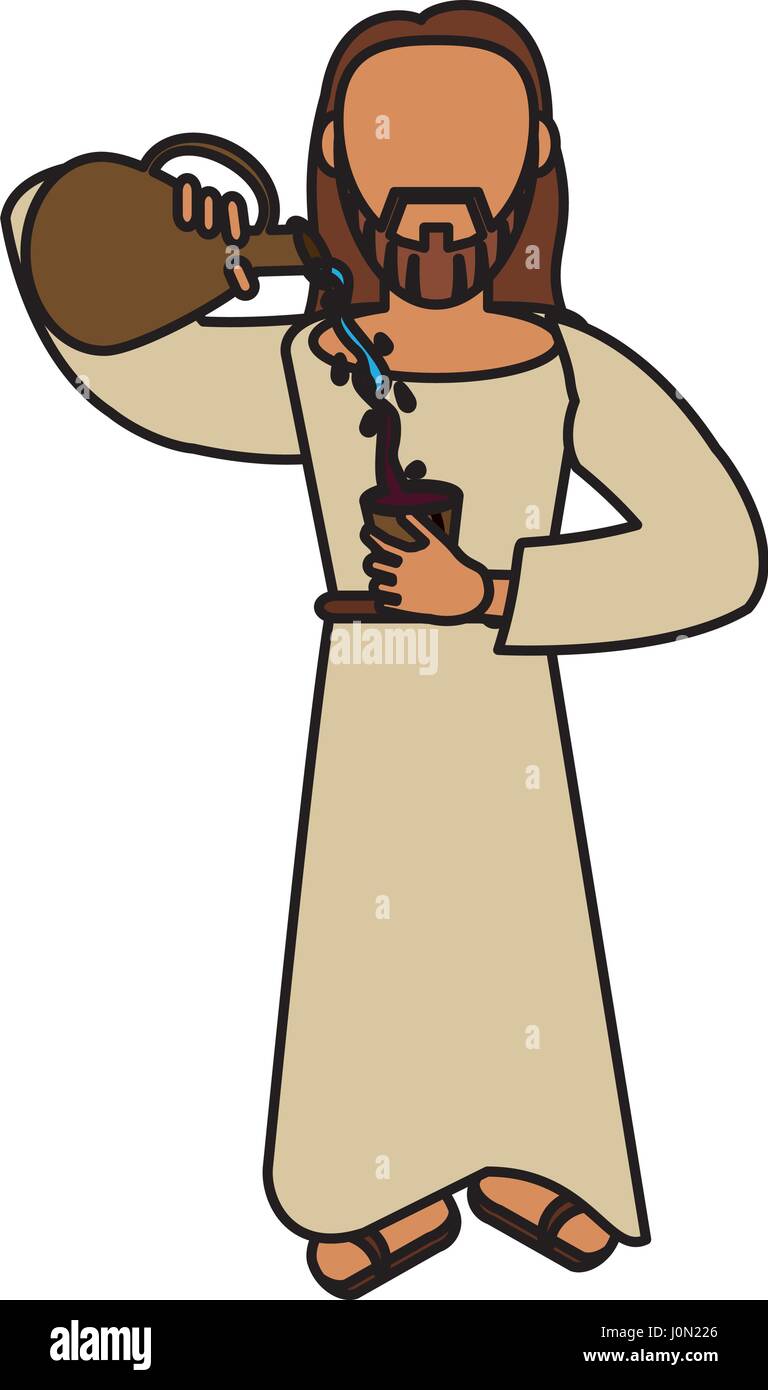 jesus christ miracle catholic Stock Vector Image & Art - Alamy