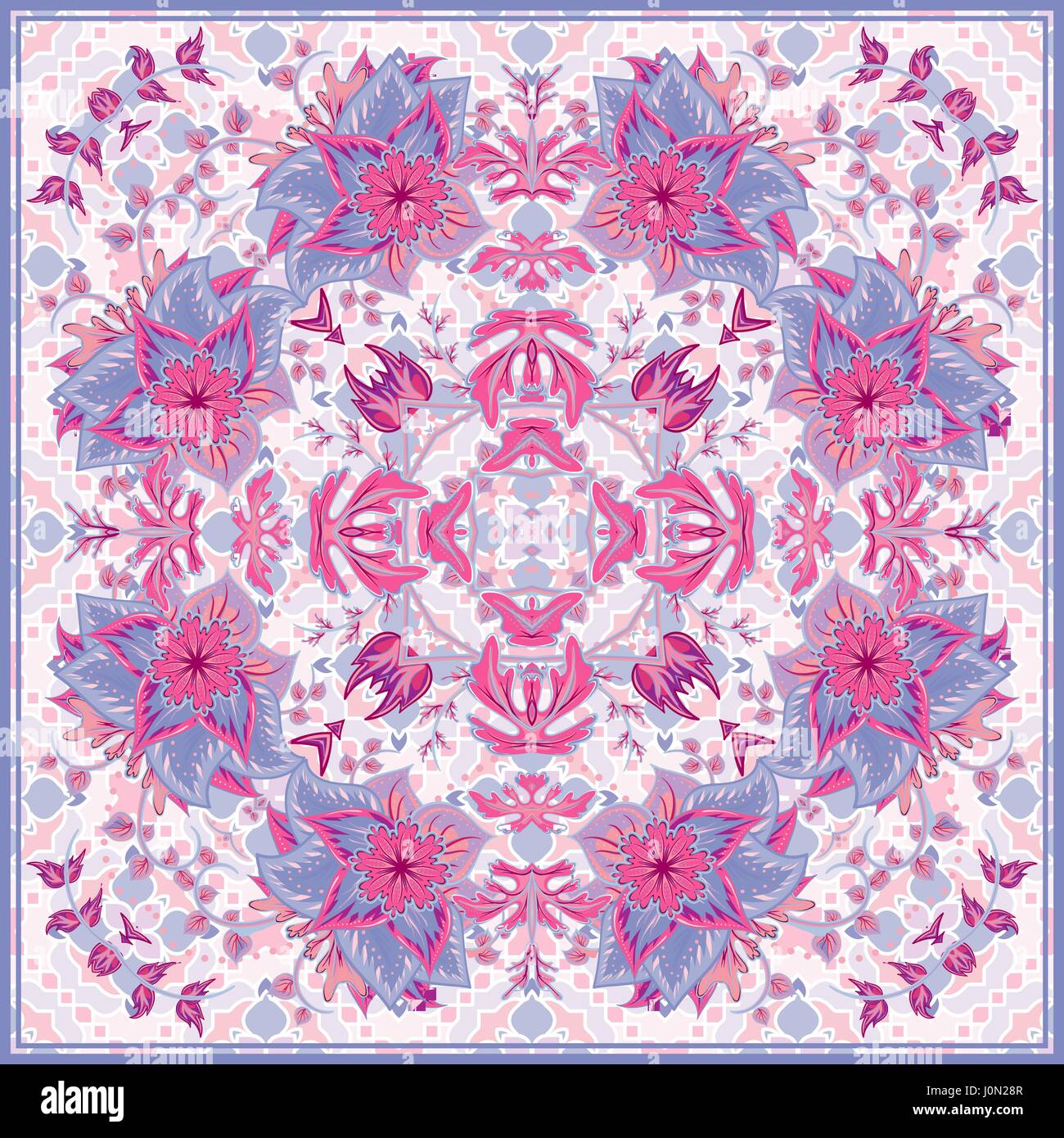 Ladies handkerchief Stock Vector Images - Alamy