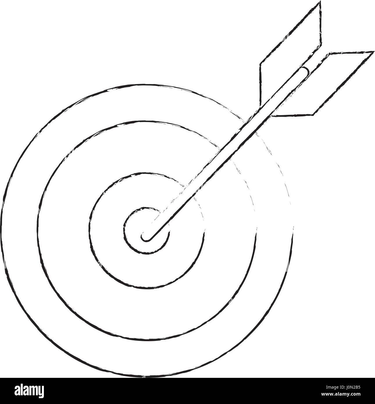 Target infographic Black and White Stock Photos & Images - Alamy