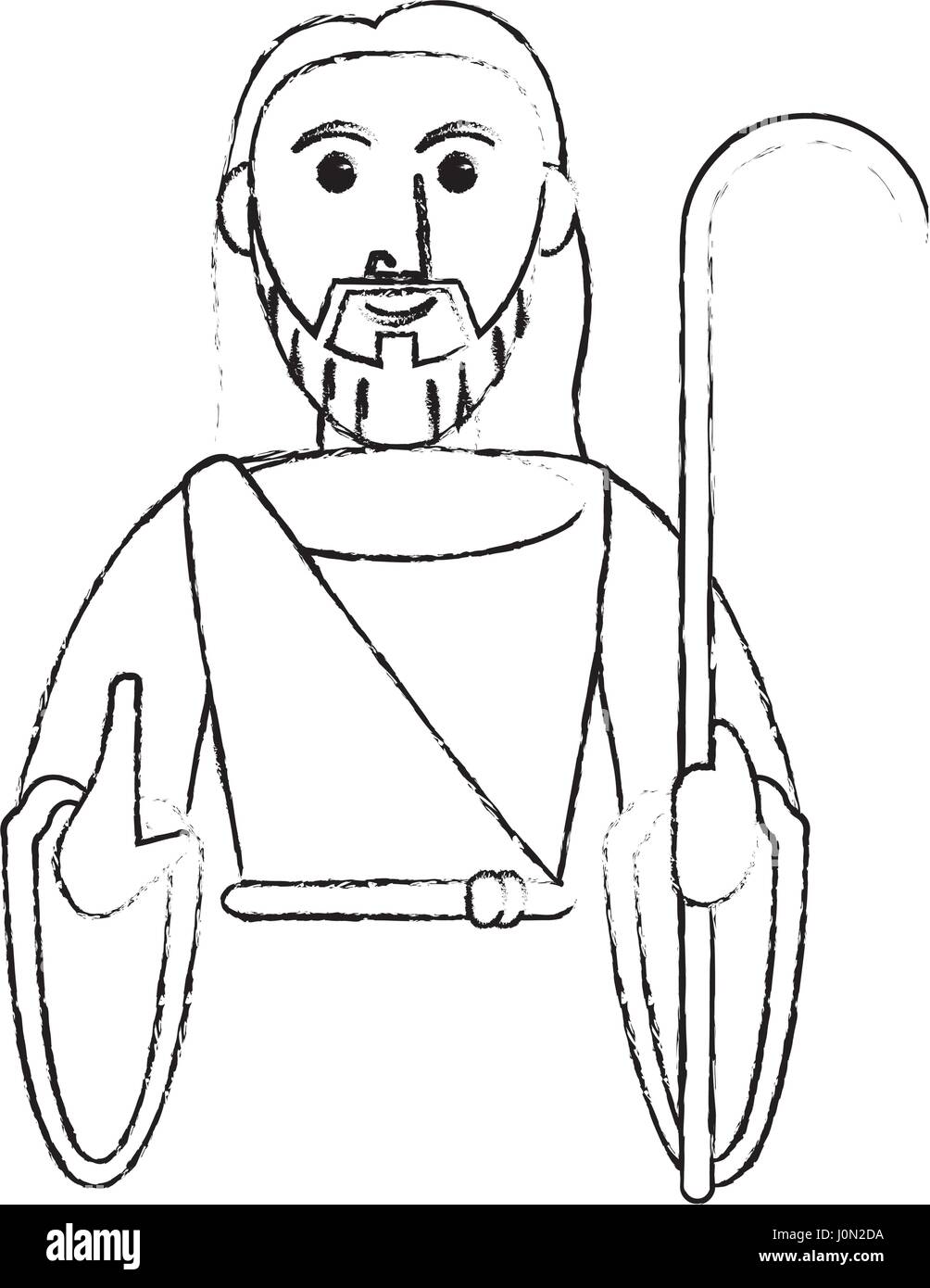 jesus christ devotion sacrifice sketch Stock Vector Image & Art - Alamy